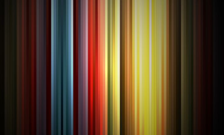 Abstract Rainbow Colors on Black Background Graphic (22082) Free EPS ...