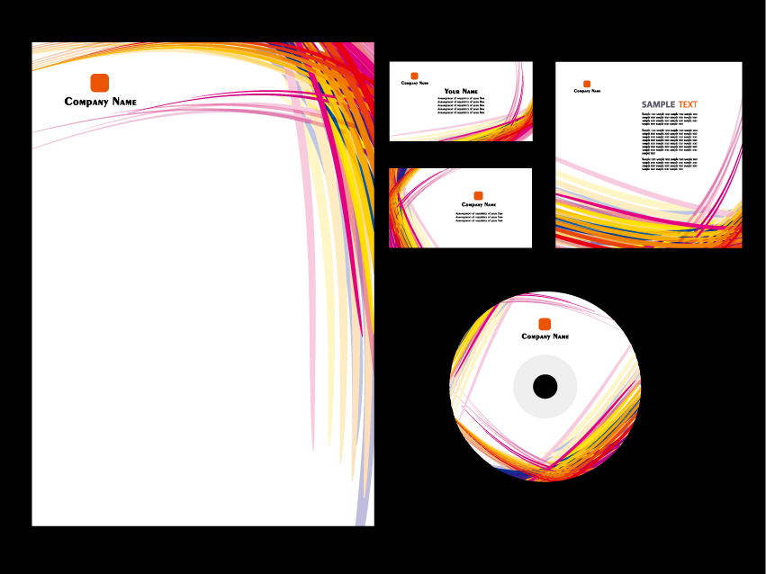Basic enterprise vi template (3687) Free EPS, AI Download / 4 Vector