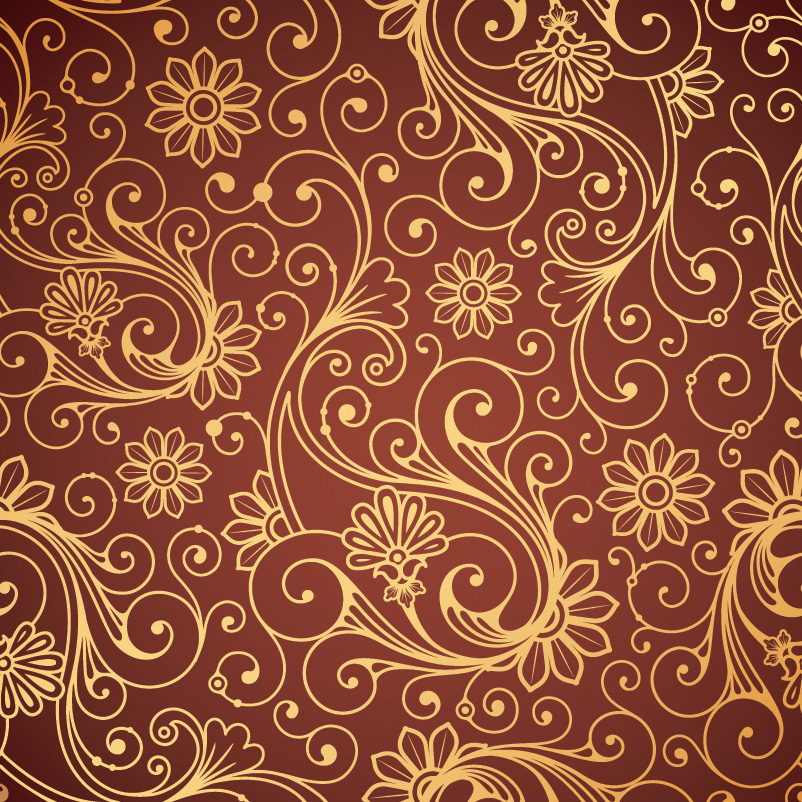 Beautiful background of classical pattern (18203) Free EPS Download / 4 ...