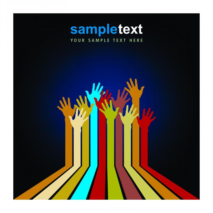 Beautiful hand forms (6853) Free EPS Download / 4 Vector