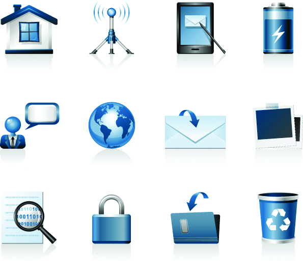 Blue icon (18976) Free EPS Download / 4 Vector