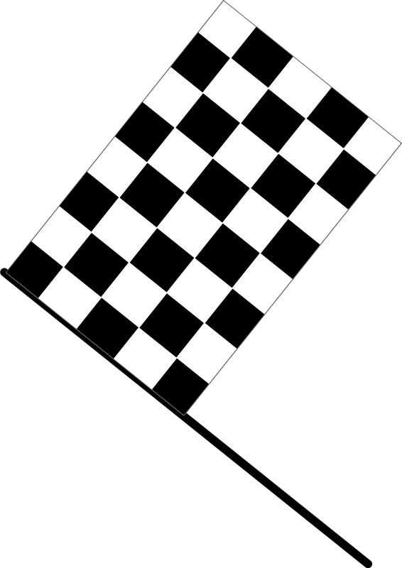 Checkered Flag Free Vector 4Vector
