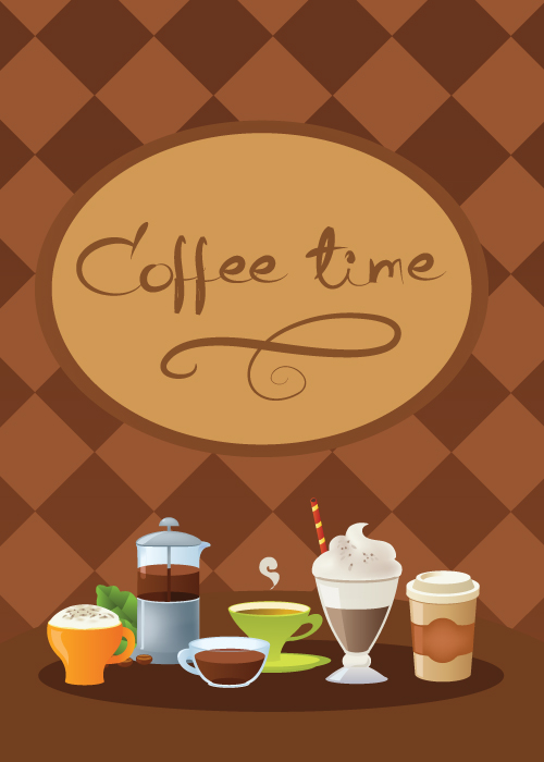 Coffee time (4644) Free EPS Download / 4 Vector