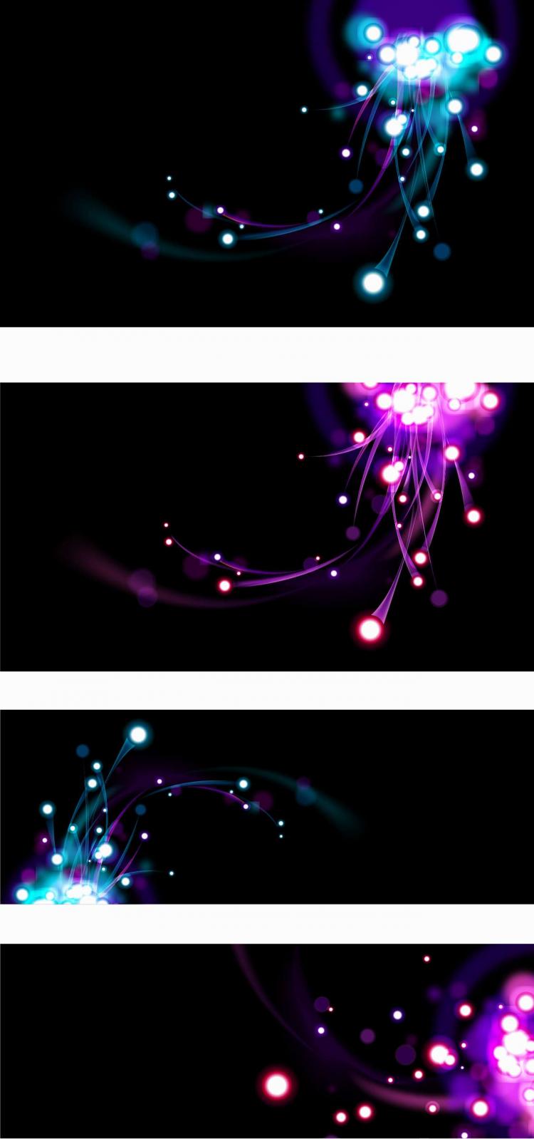 Colorful Streamer Graphics (7763) Free EPS Download / 4 Vector