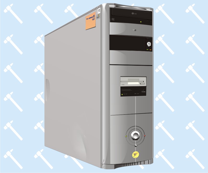 Computer-related equipment (14833) Free CDR Download / 4 Vector