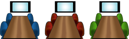 Conference Room Icon Vectors (131359) Free AI Download / 4 Vector