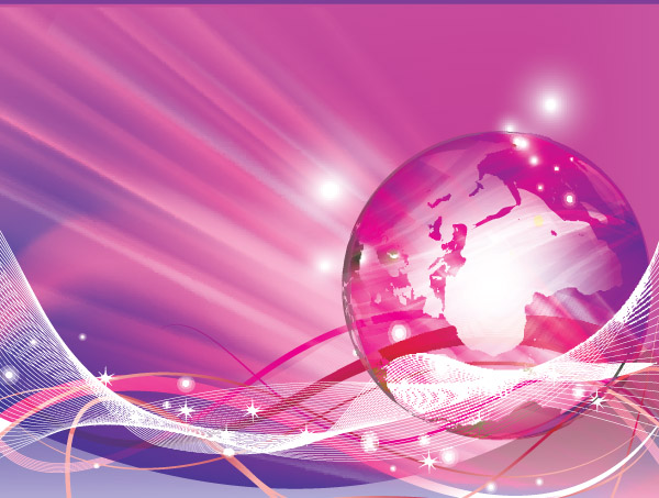 Dynamic lines and earth (4466) Free EPS Download / 4 Vector