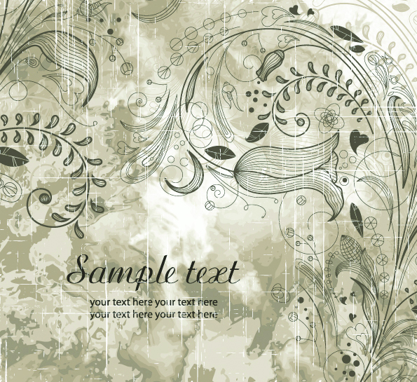 European gorgeous retro pattern (23794) Free EPS Download / 4 Vector