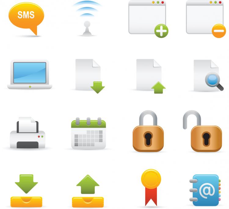 Exquisite cartoon icon (19545) Free EPS Download / 4 Vector