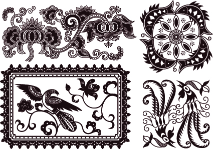 Exquisite classic traditional pattern (24330) Free EPS Download / 4 Vector