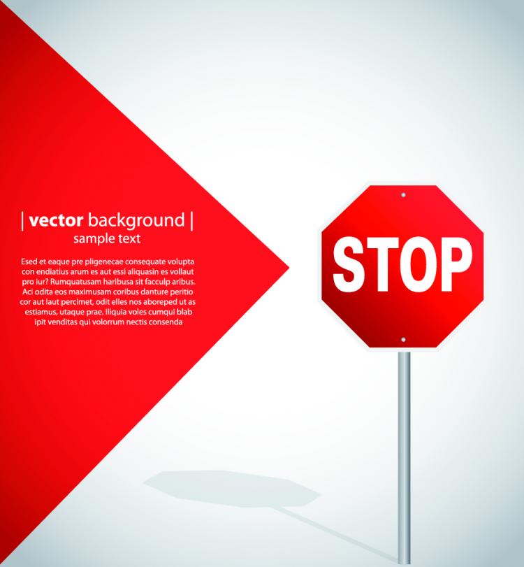 Fine road signs (6802) Free EPS Download / 4 Vector