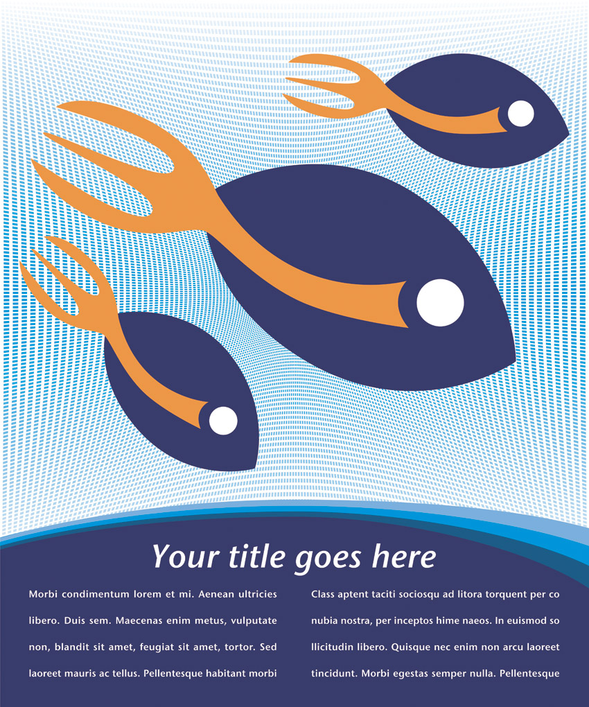 Fish theme background (17712) Free EPS Download / 4 Vector