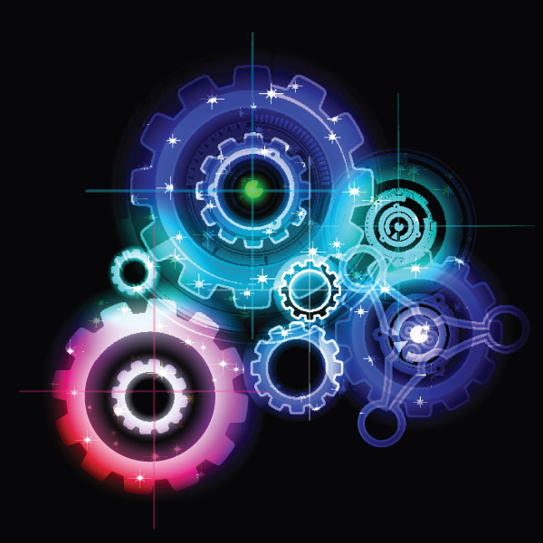 Gear theme (4435) Free EPS Download / 4 Vector