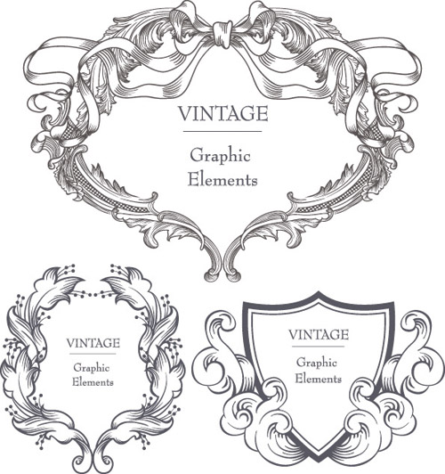 Gorgeous classical pattern (23444) Free EPS Download / 4 Vector