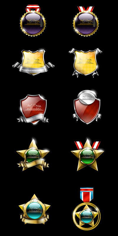 High quality badge (5787) Free AI Download / 4 Vector