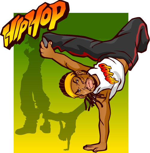 Hip Hop Vectors (97808) Free AI Download / 4 Vector