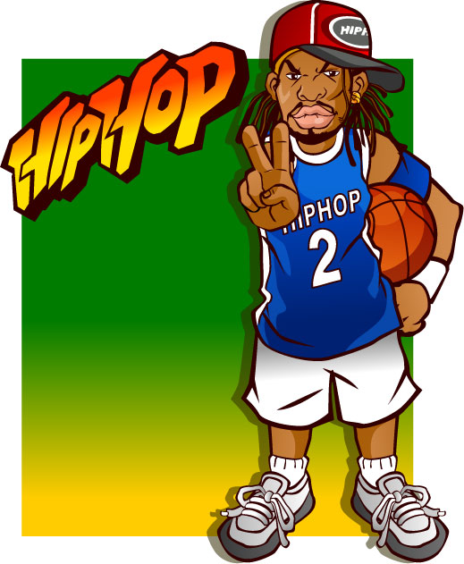 Hip Hop Vectors (97808) Free AI Download / 4 Vector