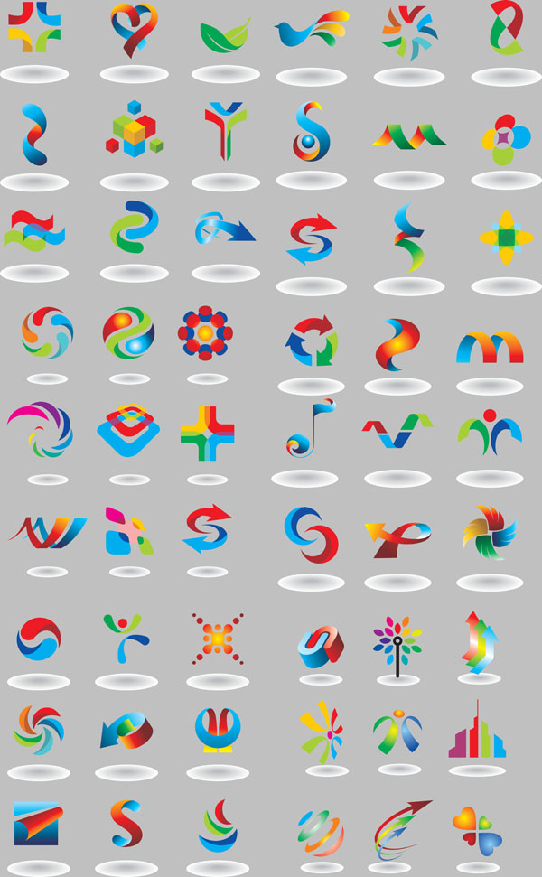 Nice logo template graphics (3680) Free EPS Download / 4 Vector