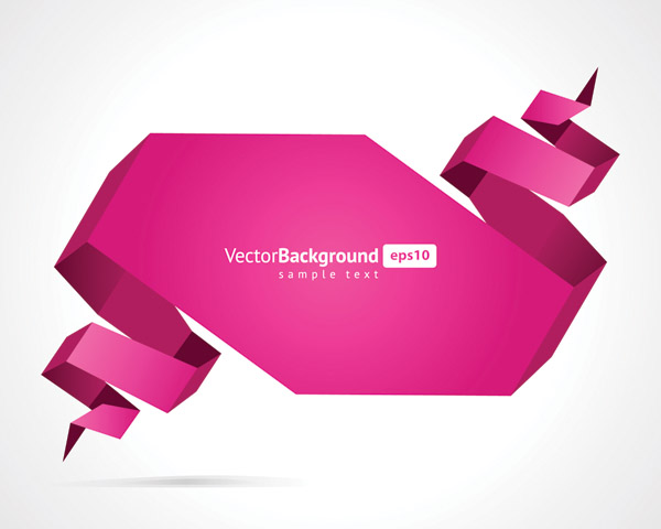 Origami pattern (23044) Free EPS Download / 4 Vector