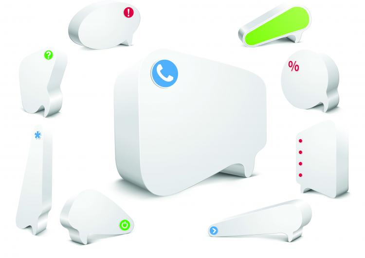 Simple 3d dialog (4501) Free EPS Download / 4 Vector