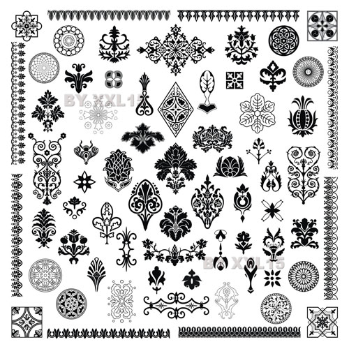 Totem fine pattern (23490) Free EPS Download / 4 Vector