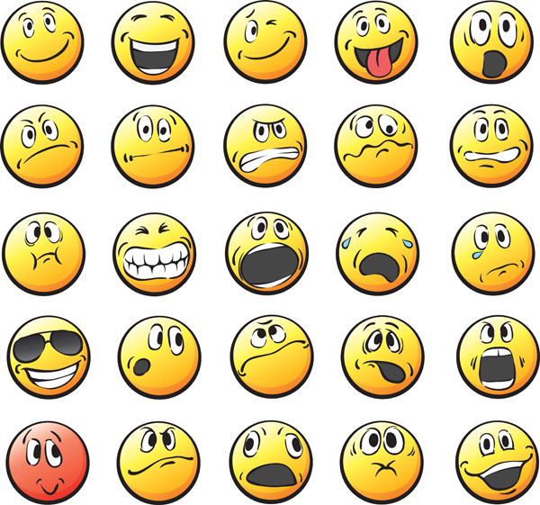 emoticons collection (19383) Free EPS Download / 4 Vector