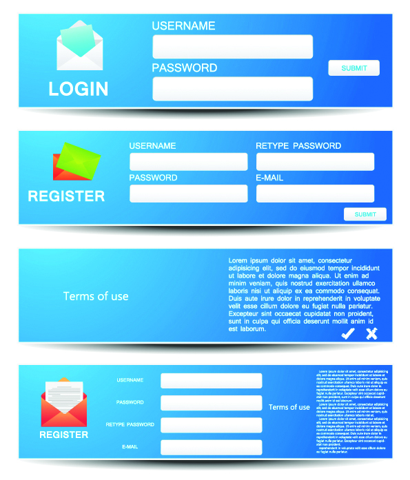 web forms (119594) Free EPS Download / 4 Vector