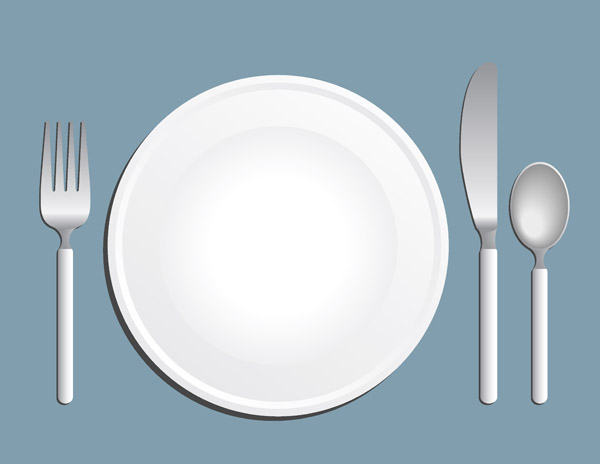 Western tableware (5364) Free EPS Download / 4 Vector