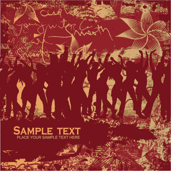 Women nostalgic theme (7419) Free EPS Download / 4 Vector